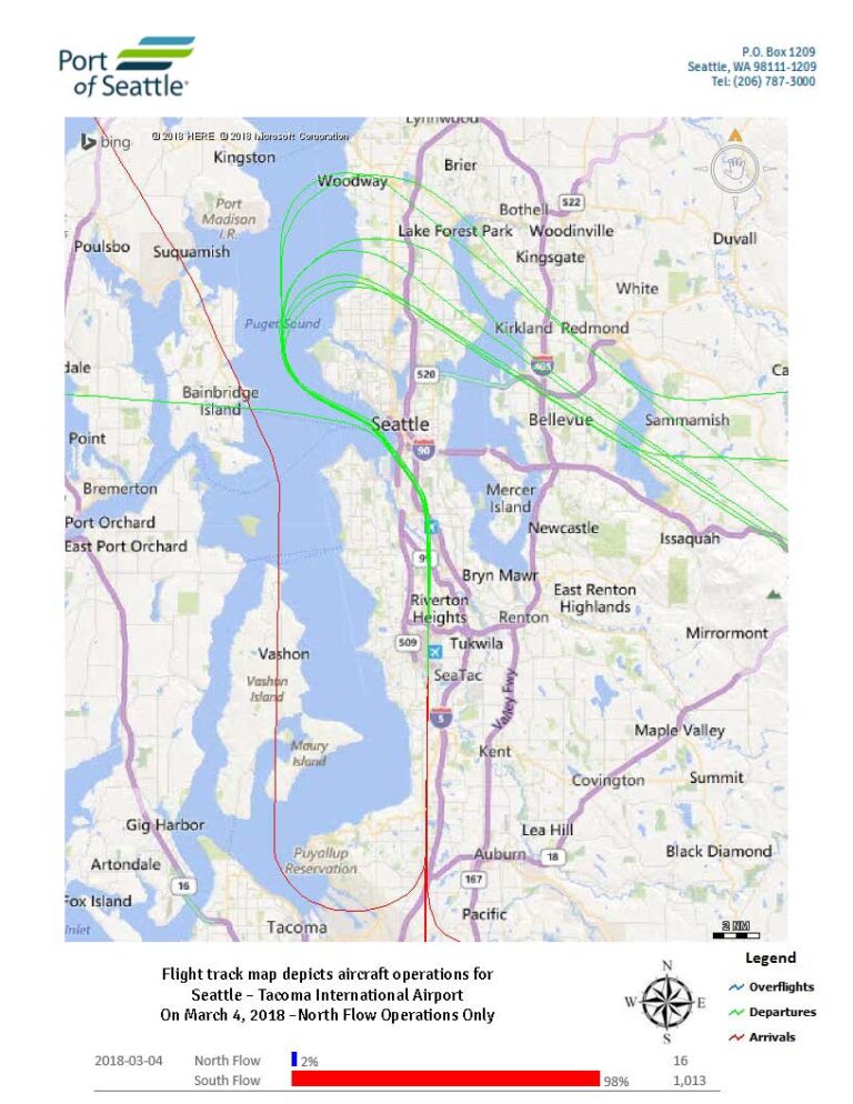 Flow and Flight Tracks - Sea-Tac Noise.Info